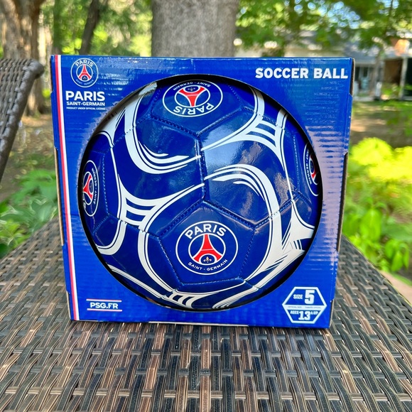 Games | Newofficially Licensed Paris Saintgermain Psg Swirl Soccer Ball ...